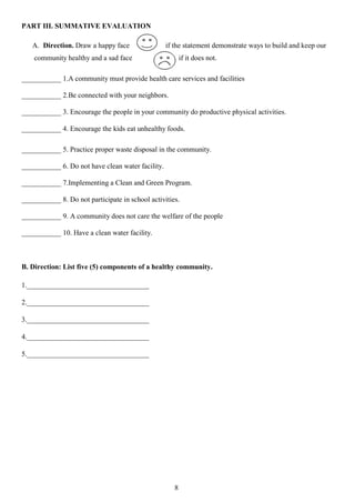 ELEMENTARY_Q2_HEALTH6_MODule 5.pdf grade 6 | PDF