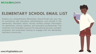 Elementary School Email List - InfoGlobalData.pdf