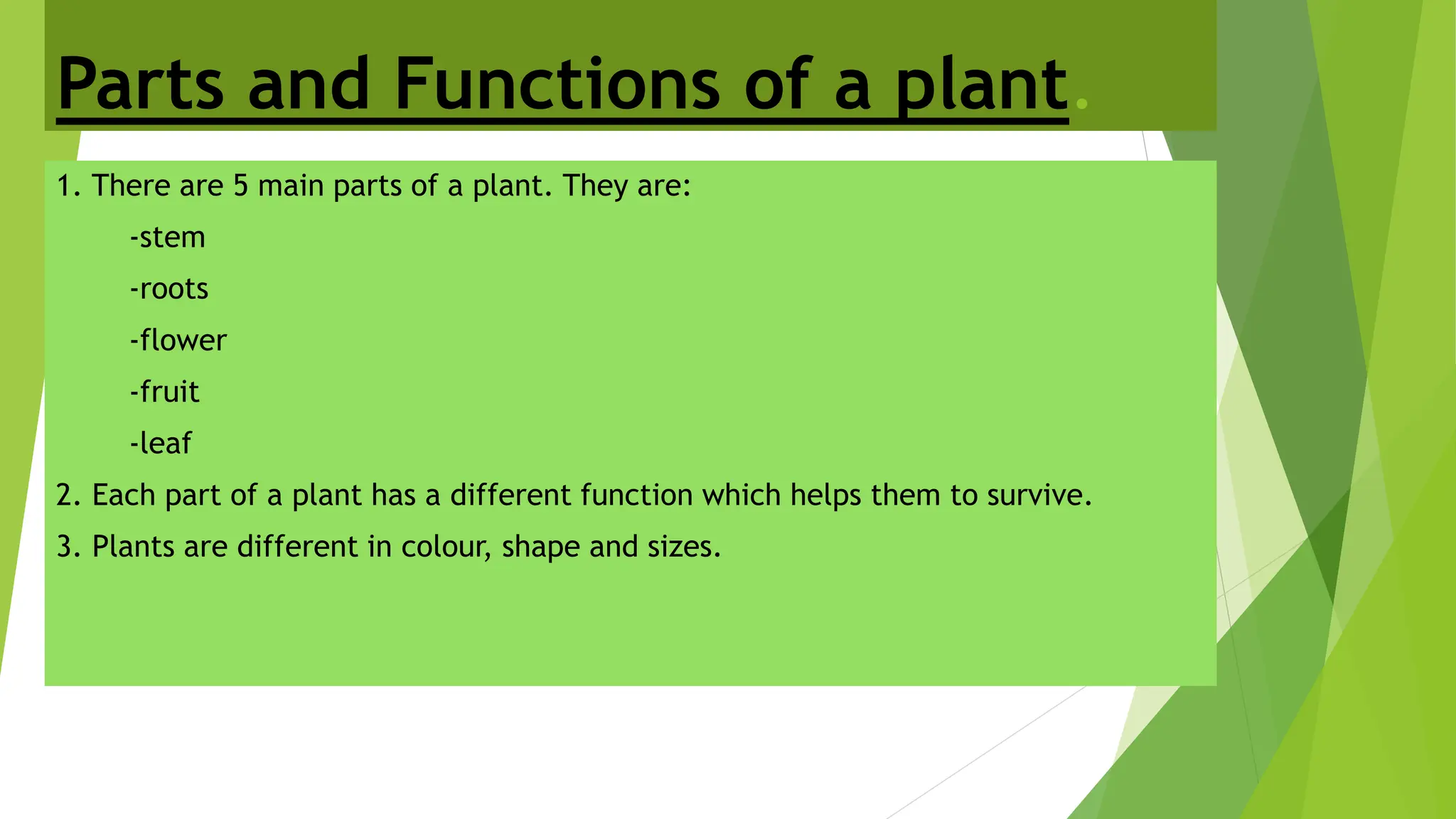 Elementary SCIENCE Notes Yr 4 LIVING THINGS AND THE ENVIRONMENT | PPTX