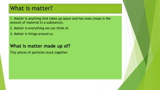 Elementary SCIENCE Notes Yr 4 LIVING THINGS AND THE ENVIRONMENT | PPTX