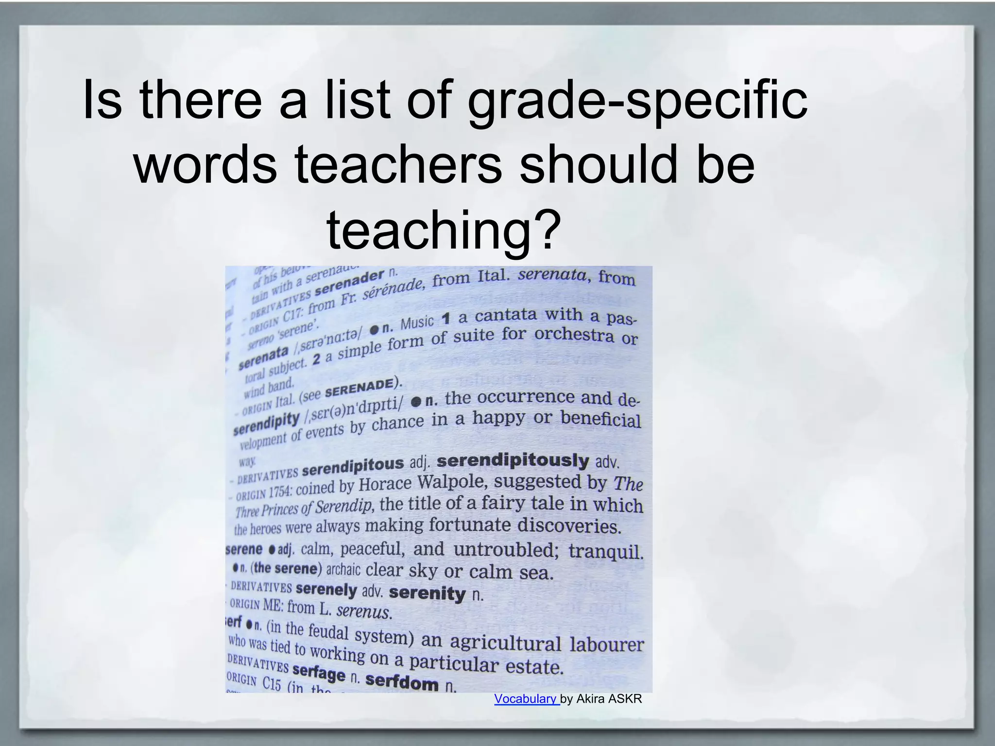 Elementary sjsd6stepvocabulary2012 | PPT