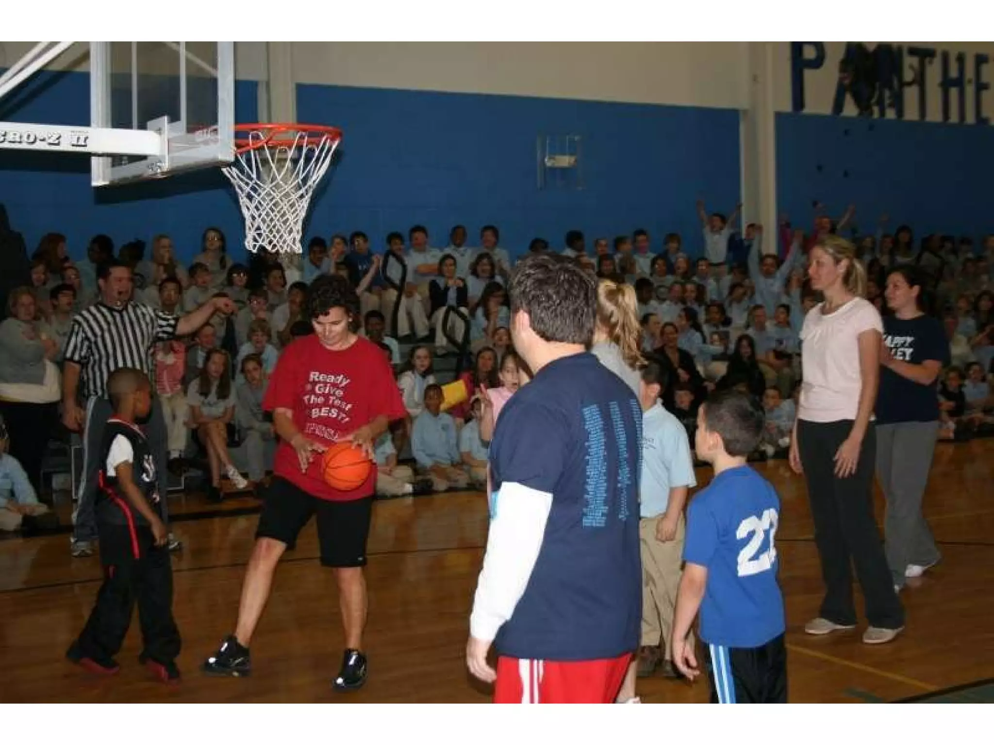 Elementary student teacher basketball | PPT