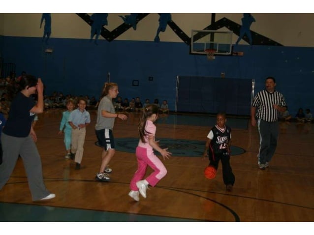 Elementary student teacher basketball | PPT