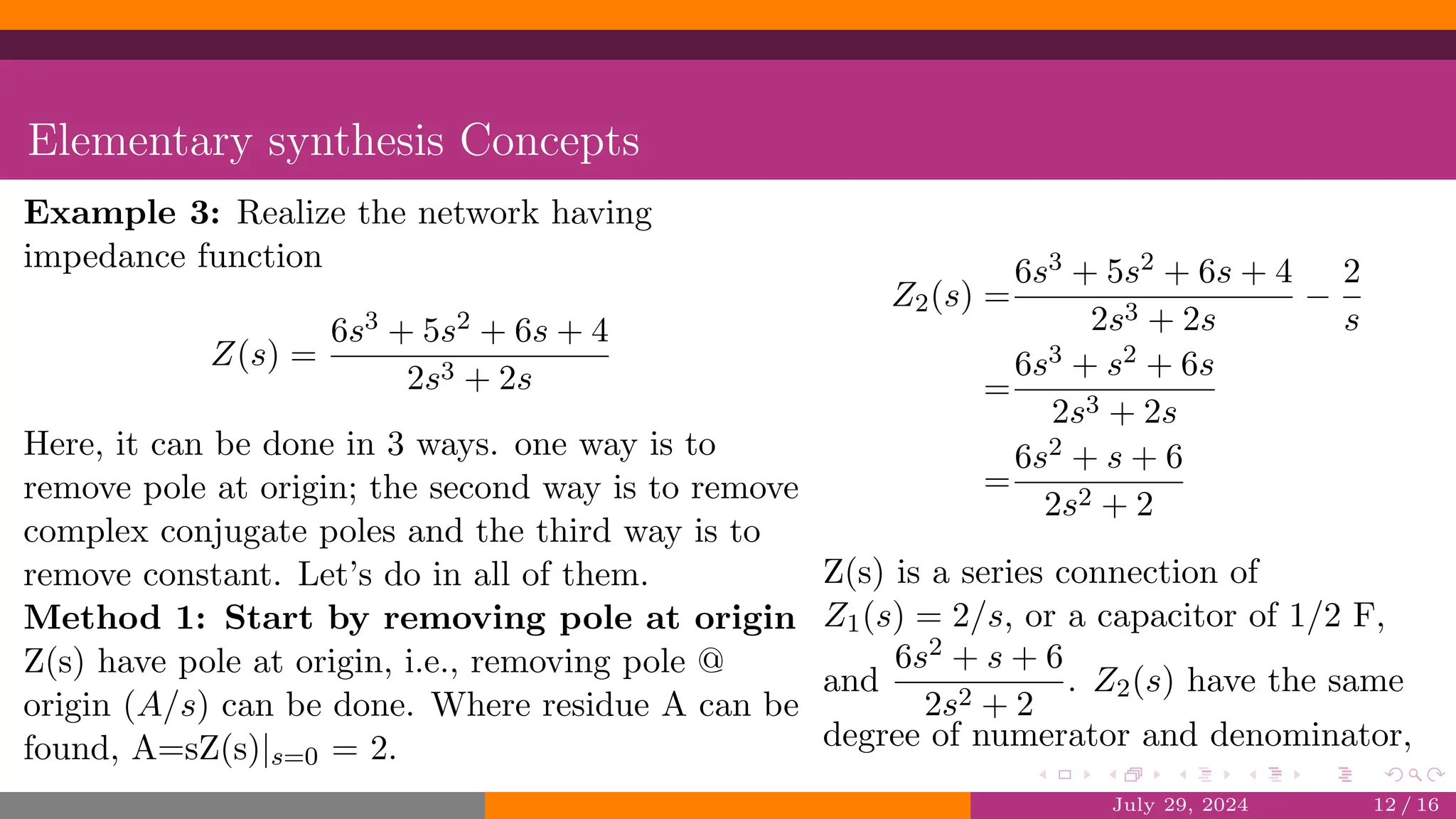 Elementary synthesis of driving point function.pdf