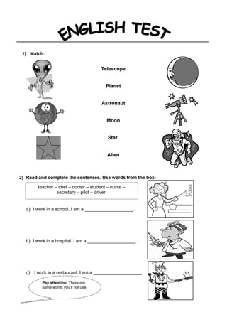 Elementary test | DOC