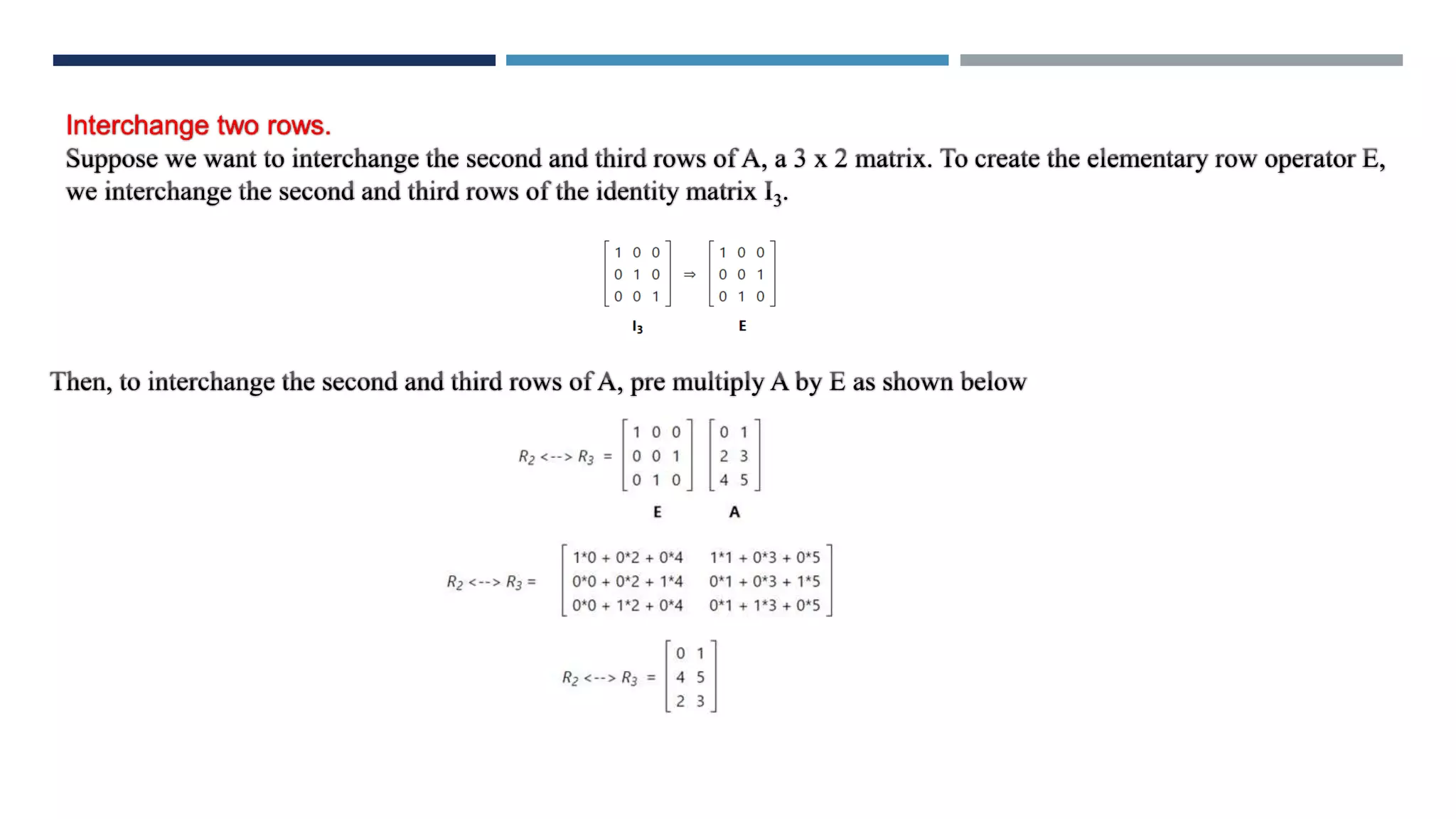 Elementary transformation | PPTX