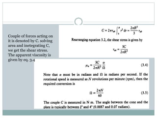 Elementary viscometry | PPT