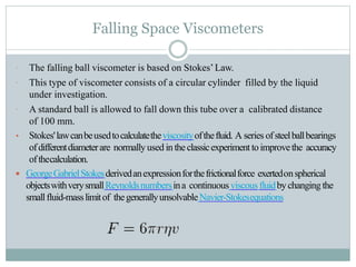 Elementary viscometry | PPT