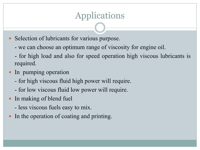 Elementary viscometry | PPT