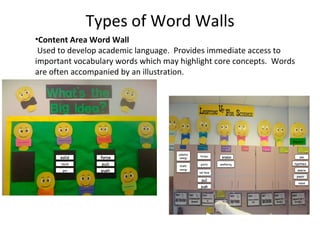 Elementary Word Walls | PPT
