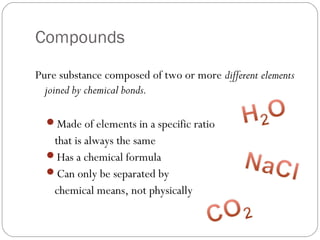 Element compund mixture | PPT