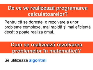 Elemente de programare ap | PPT