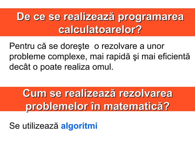 Elemente de programare ap | PPT