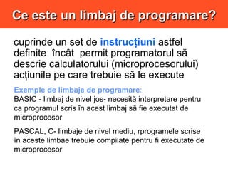 Elemente de programare ap | PPT