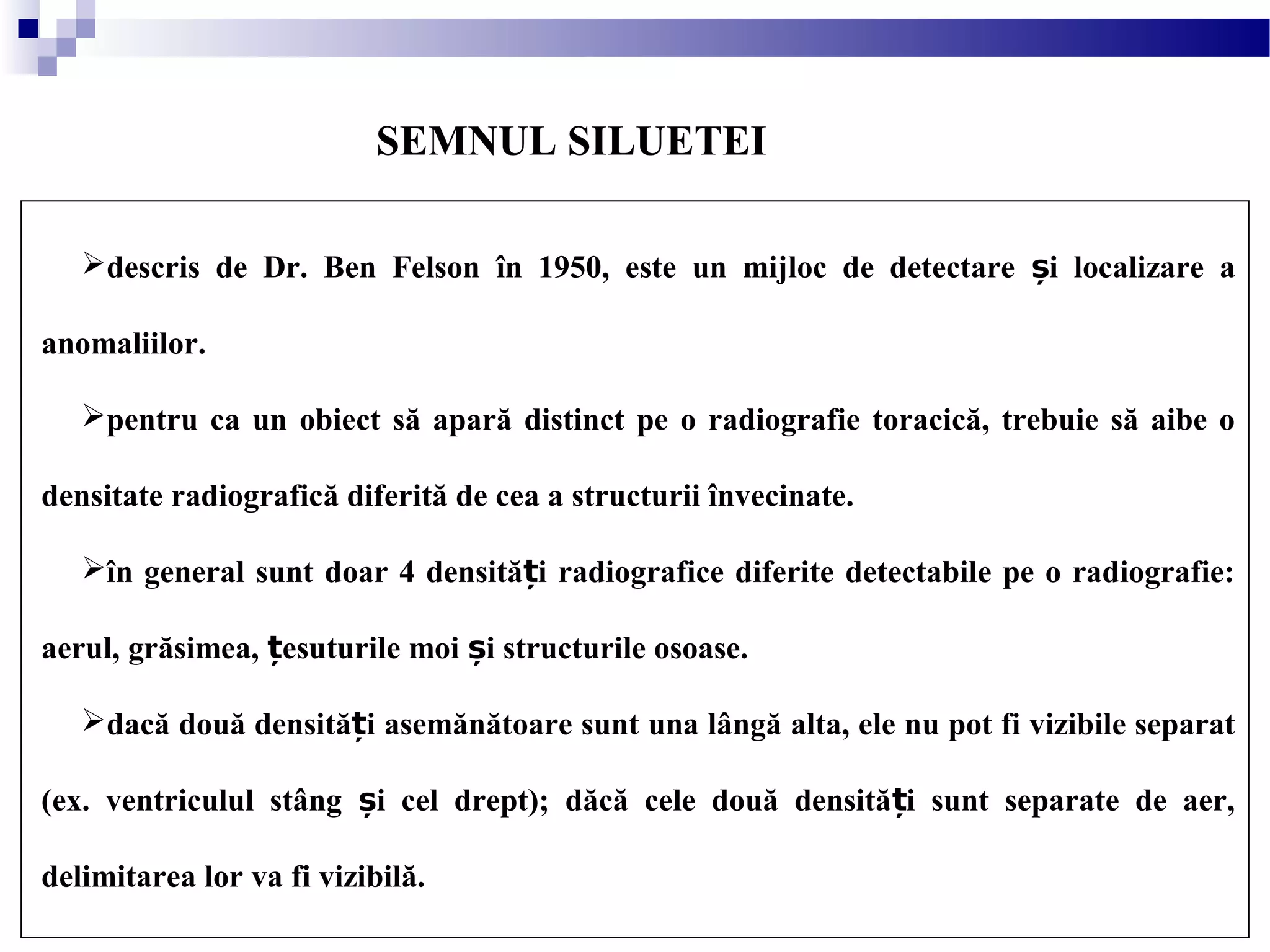 Elemente de radiologie pentru rezidenti | PPT