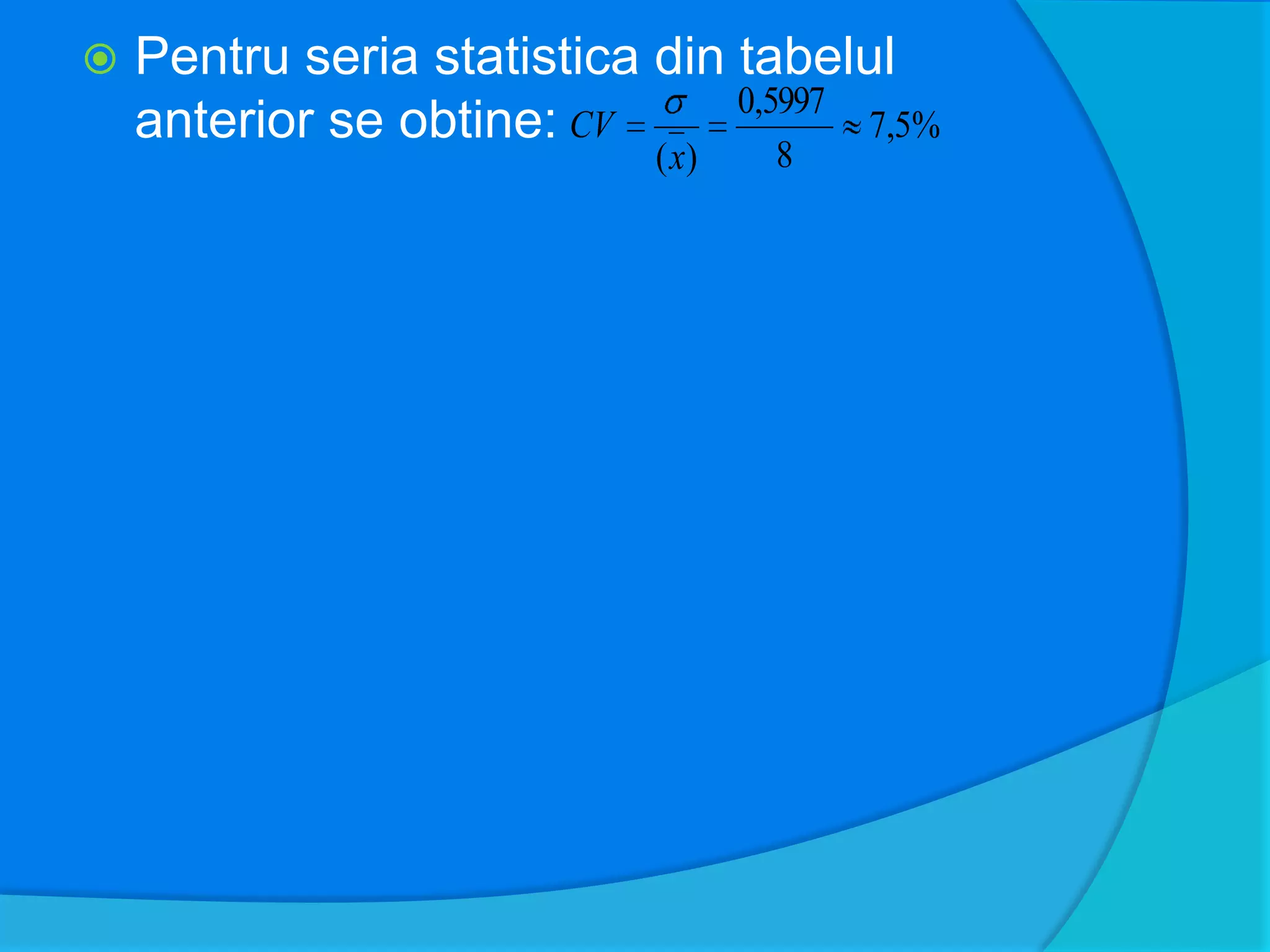 Elemente de statistica | PPTX