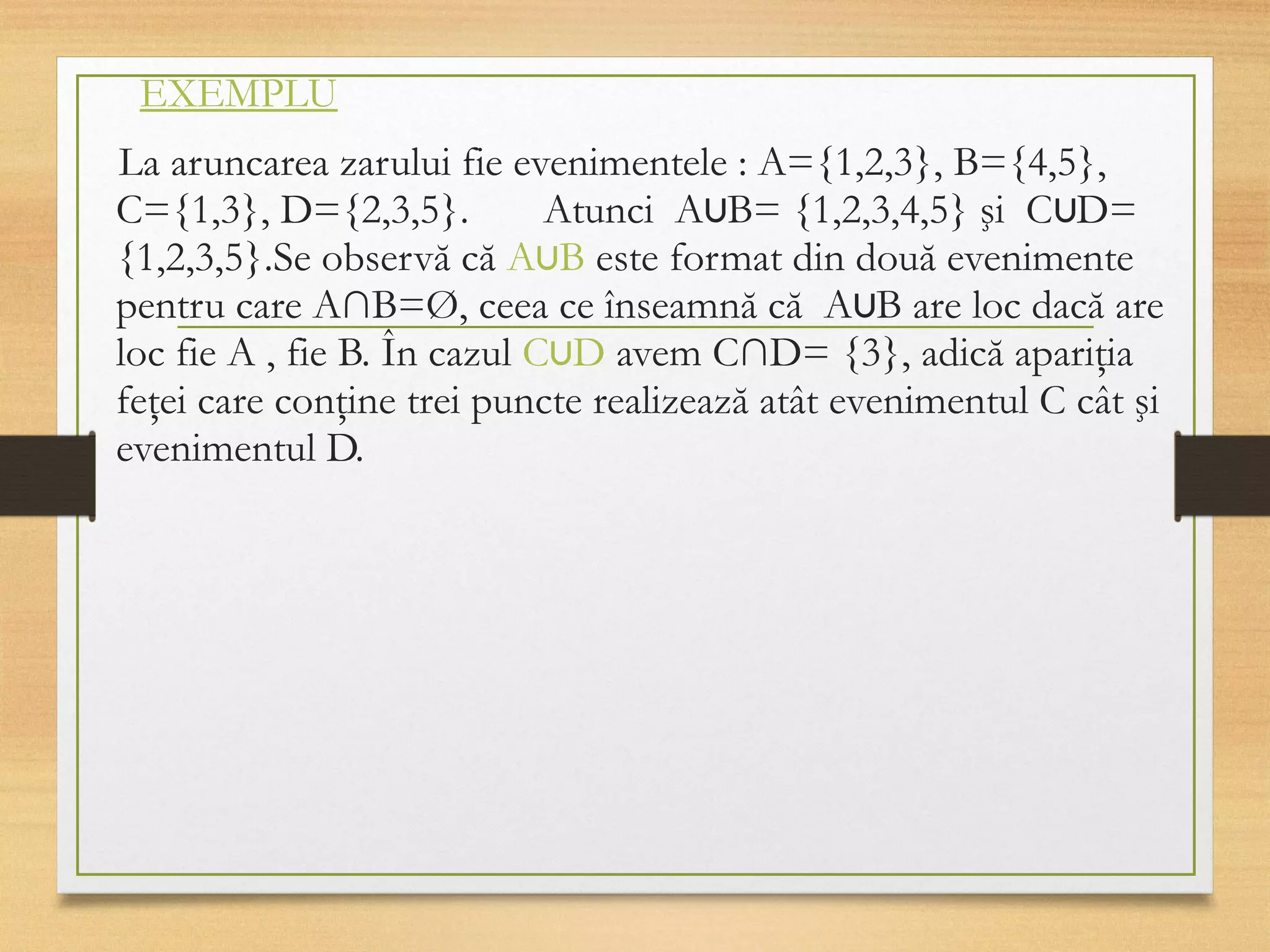 Elemente de statistica matematica și probabilitatea | PPT