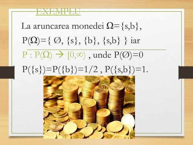 Elemente de statistica matematica și probabilitatea | PPT