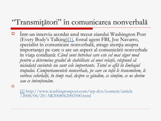 Elemente de teoria comunicarii | PPT