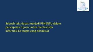 Elemen teks dalam multimedia | PPT