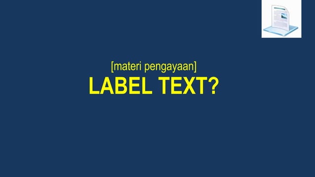 Elemen teks dalam multimedia