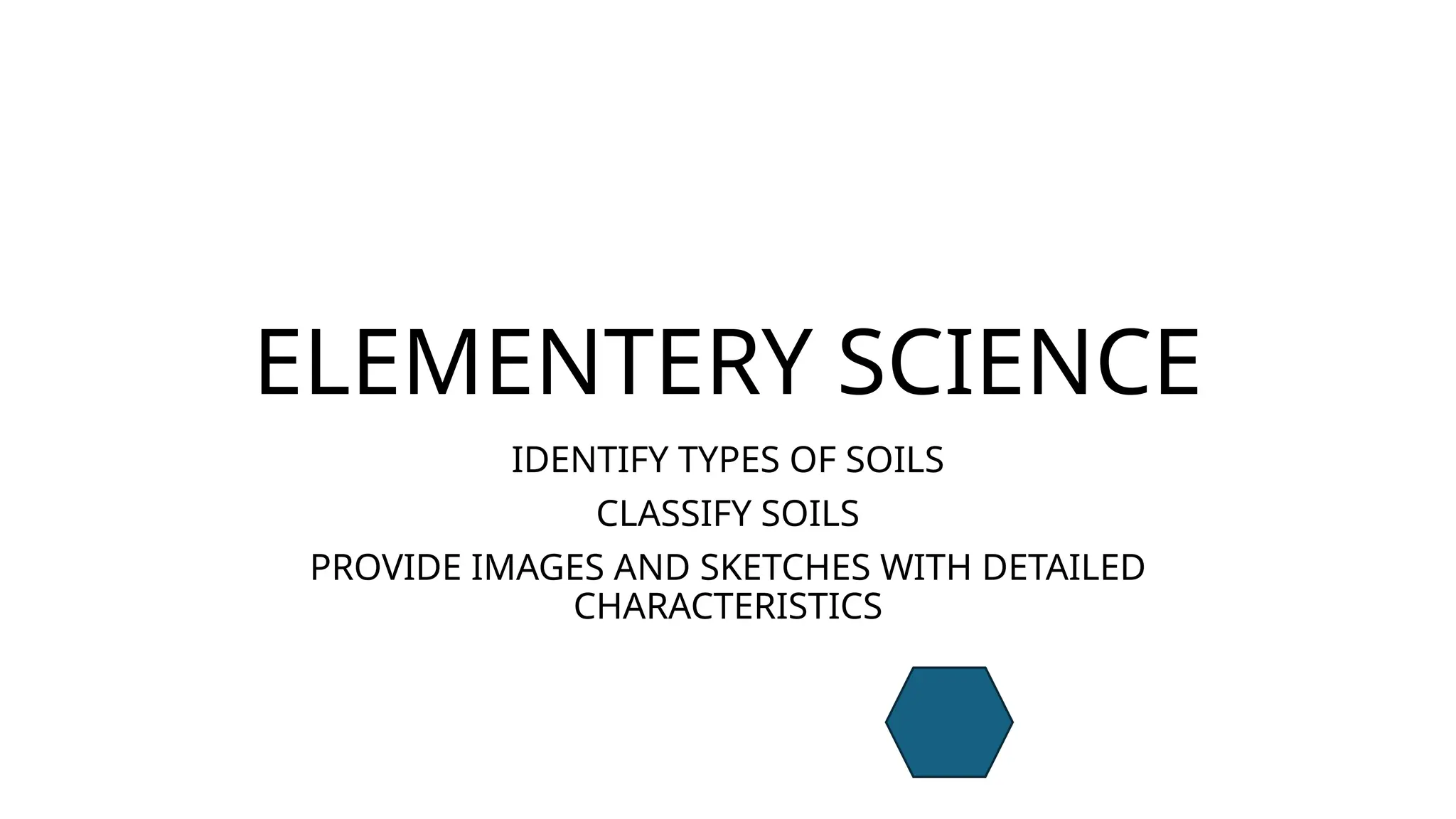 ELEMENTERY SCIENCE for pp1 to grade six. | PPT