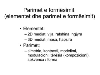 Elementet e analizës së një pikture (art figurativ) | PPT