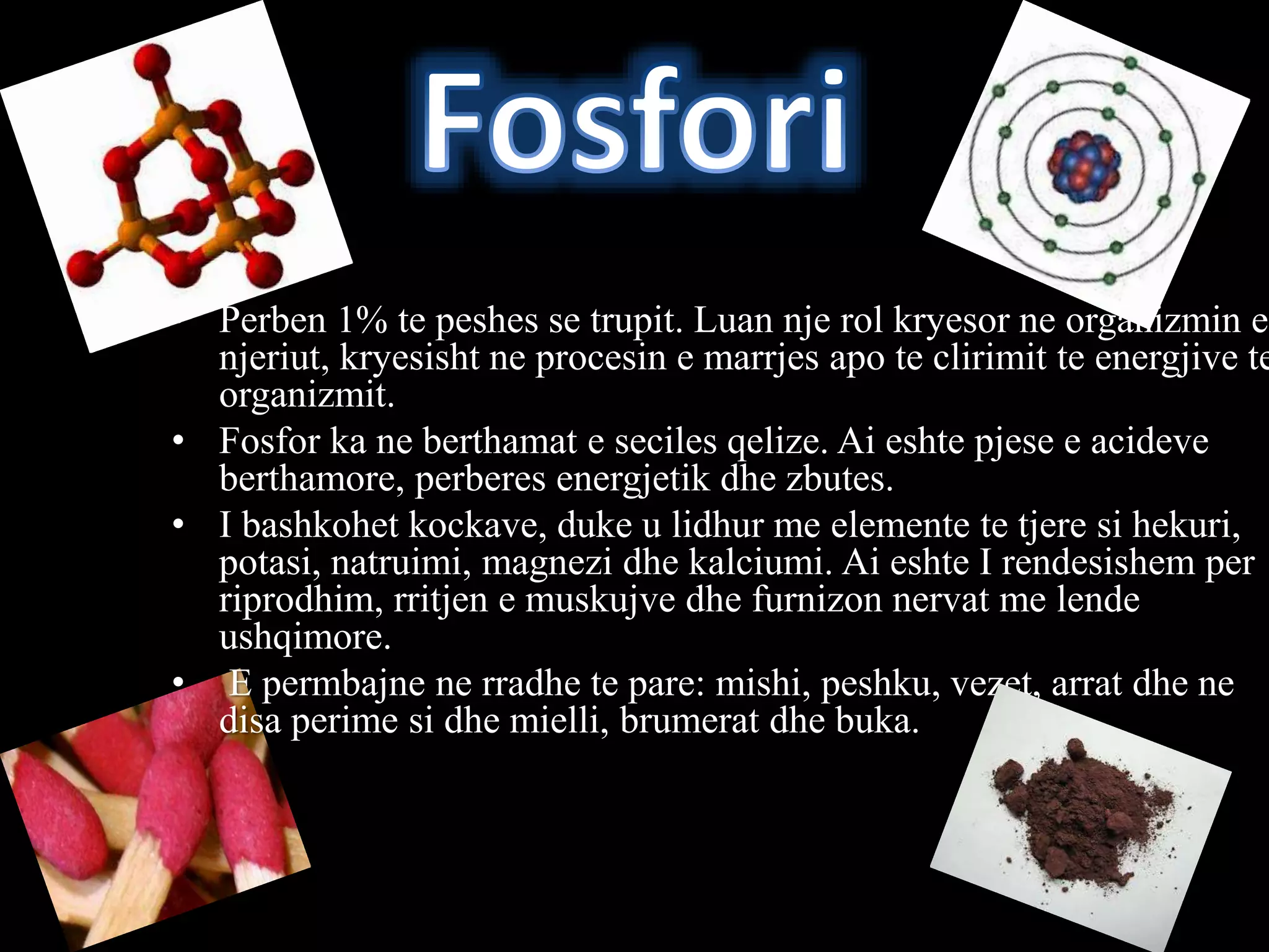 Elementet kimik ne trupin tone projekt kimi | PPTX