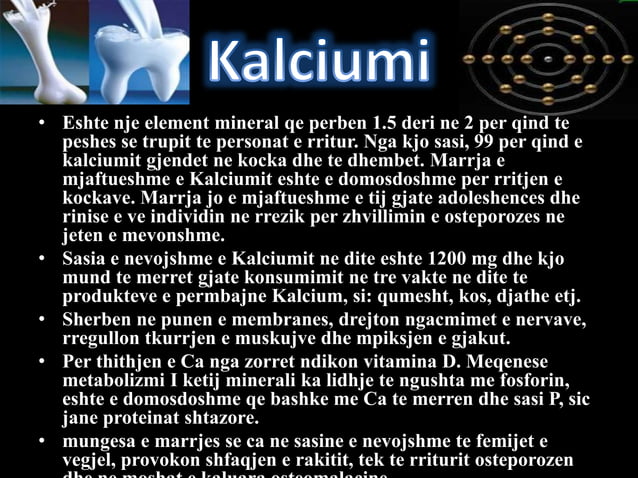 Elementet kimik ne trupin tone projekt kimi | PPTX