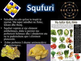 Elementet kimik ne trupin tone projekt kimi | PPTX