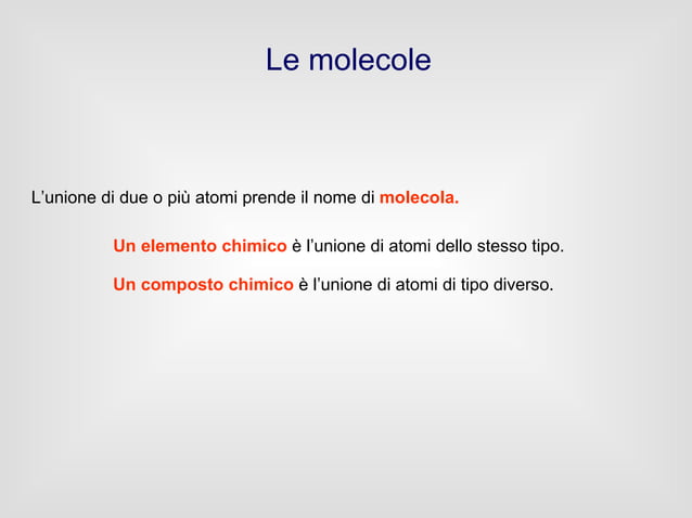 Elementi Composti | PPS