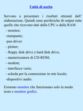Elementidi informatica | PPT