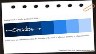 Elements of arts: COLOR | PPTX