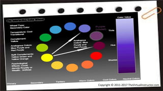 Elements of arts: COLOR | PPTX