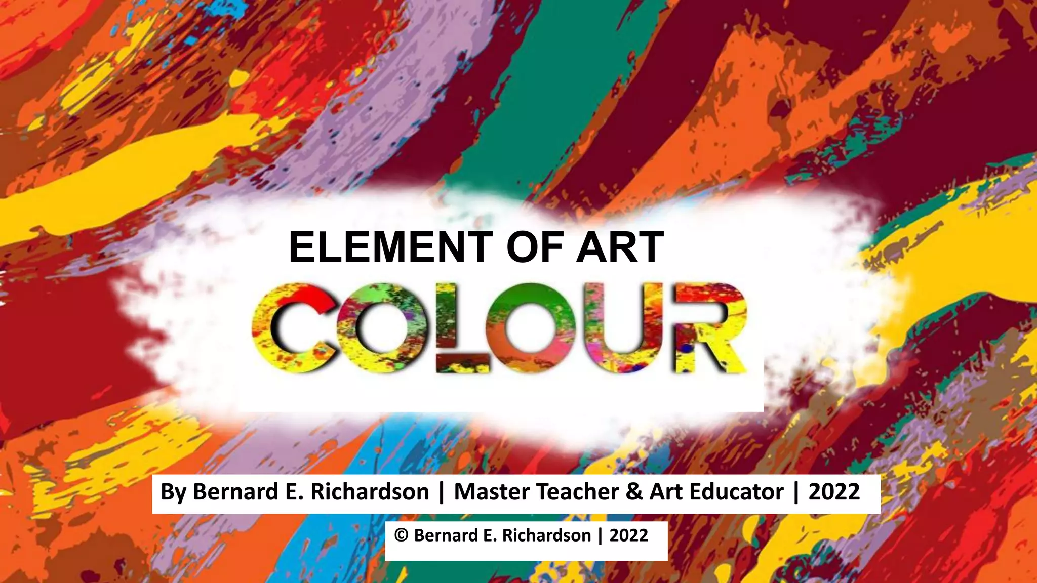 Element of art colour | PPTX