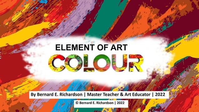 Element of art colour | PPTX