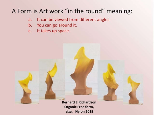 Element of art form | PPTX