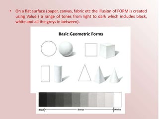 Element of art form | PPTX