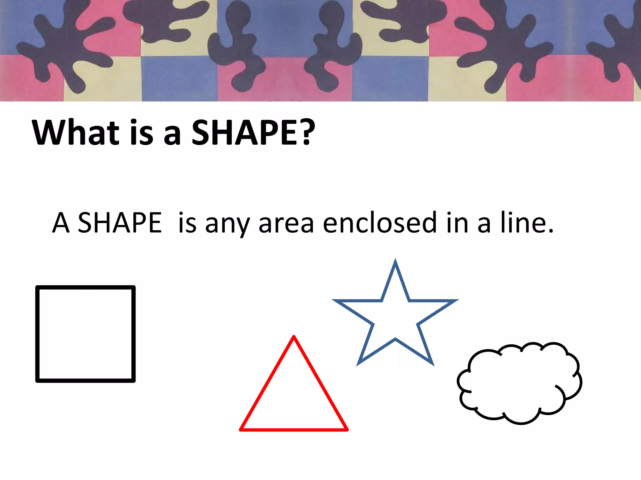 Element of art shape | PPTX