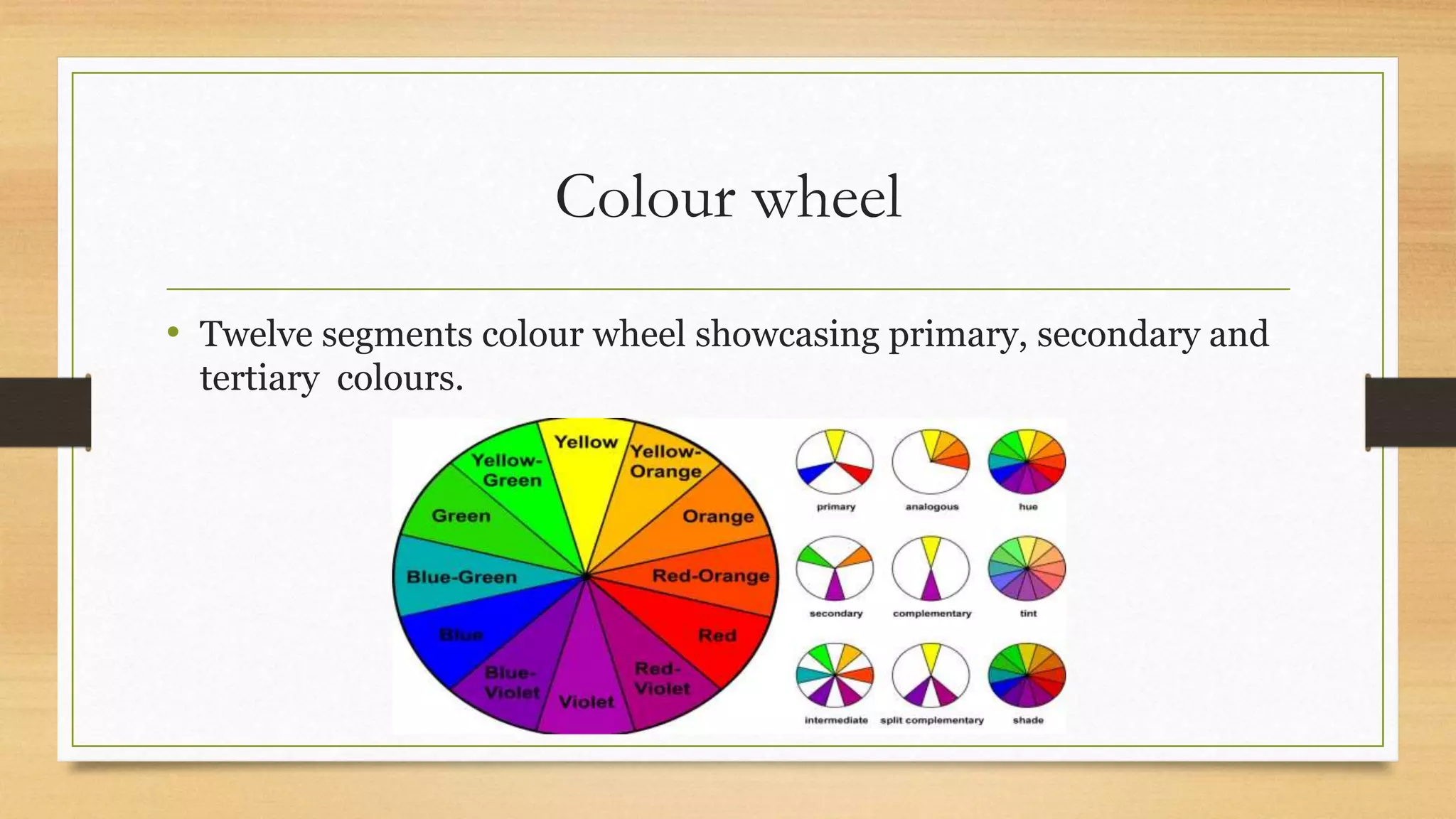Element of art: colour | PPTX