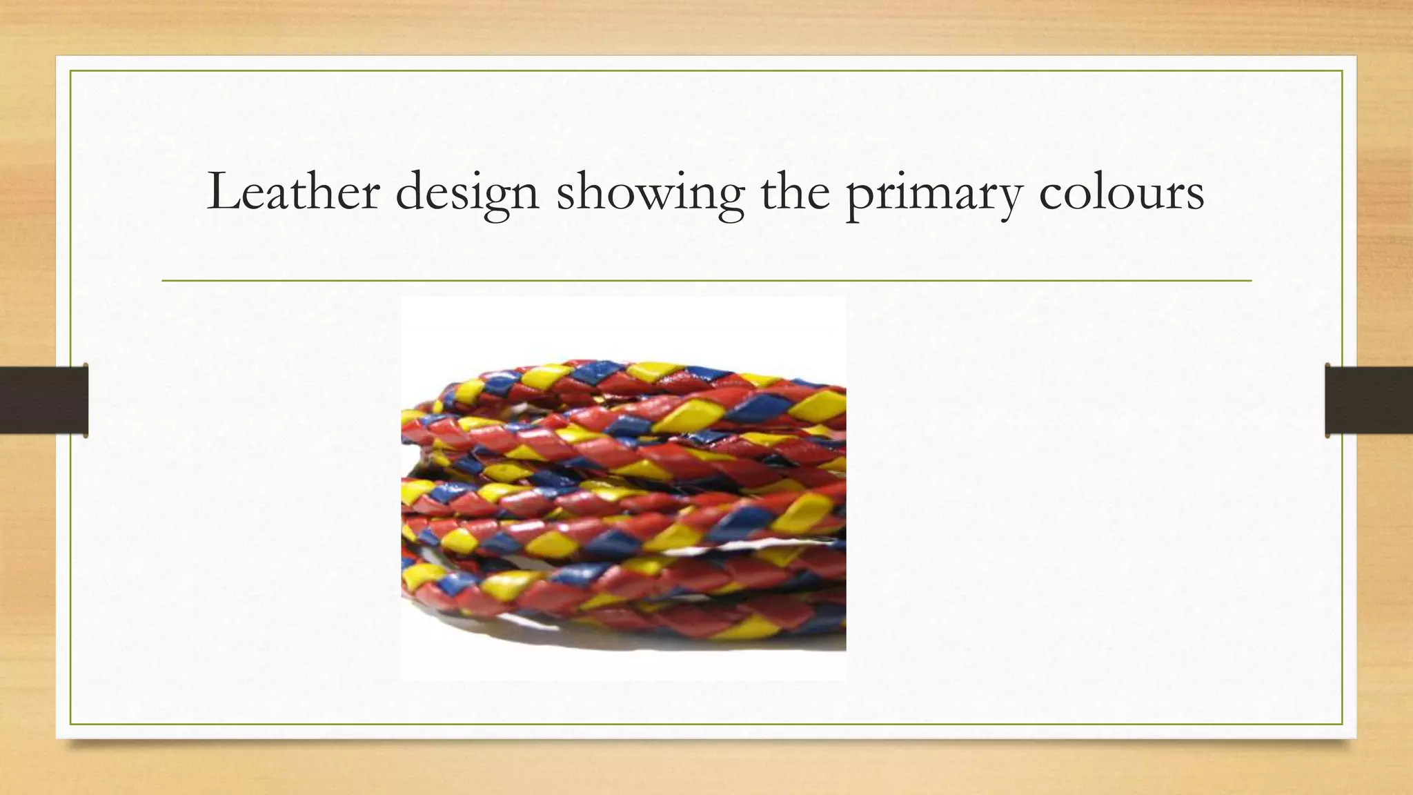 Element of art: colour | PPTX