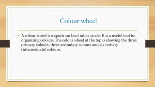 Element of art: colour | PPTX