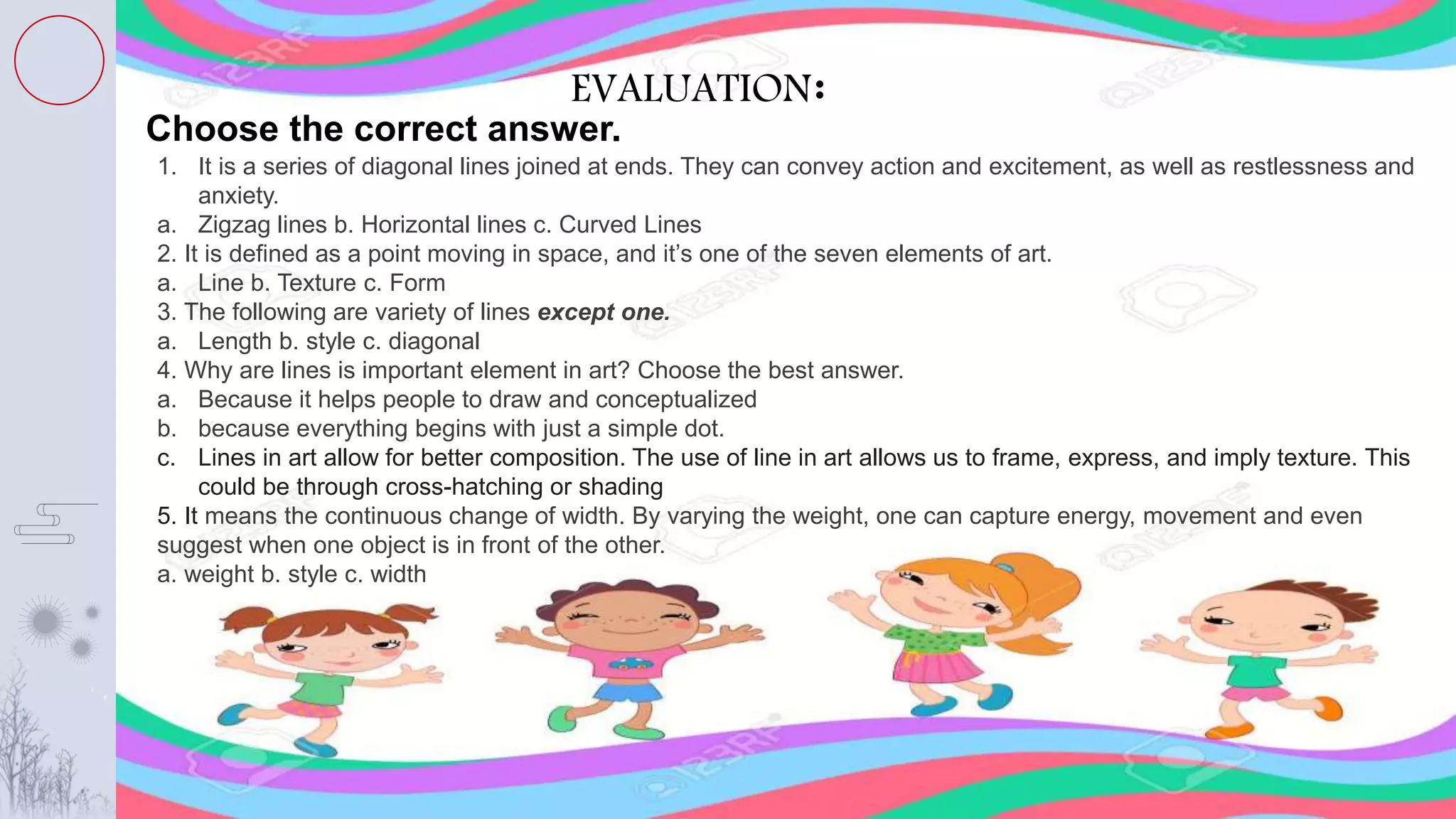 Element of Art Line | PPTX