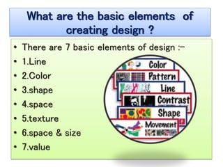 Element of design | PPTX