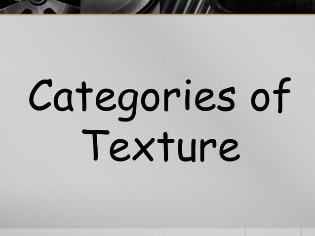 Element of design texture | PPTX