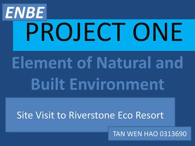 Element of natural and built environment power point | PPT
