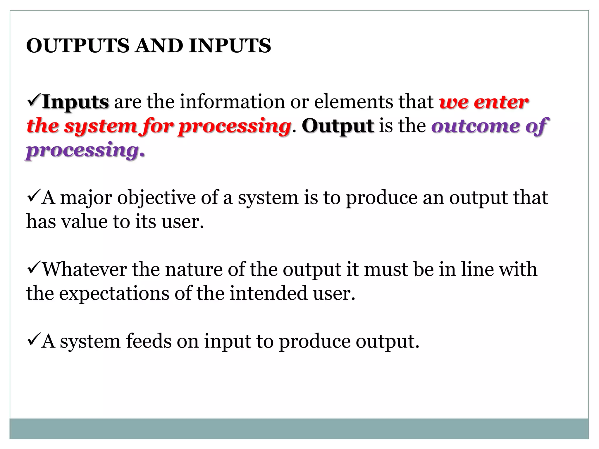 Element of system | PPTX