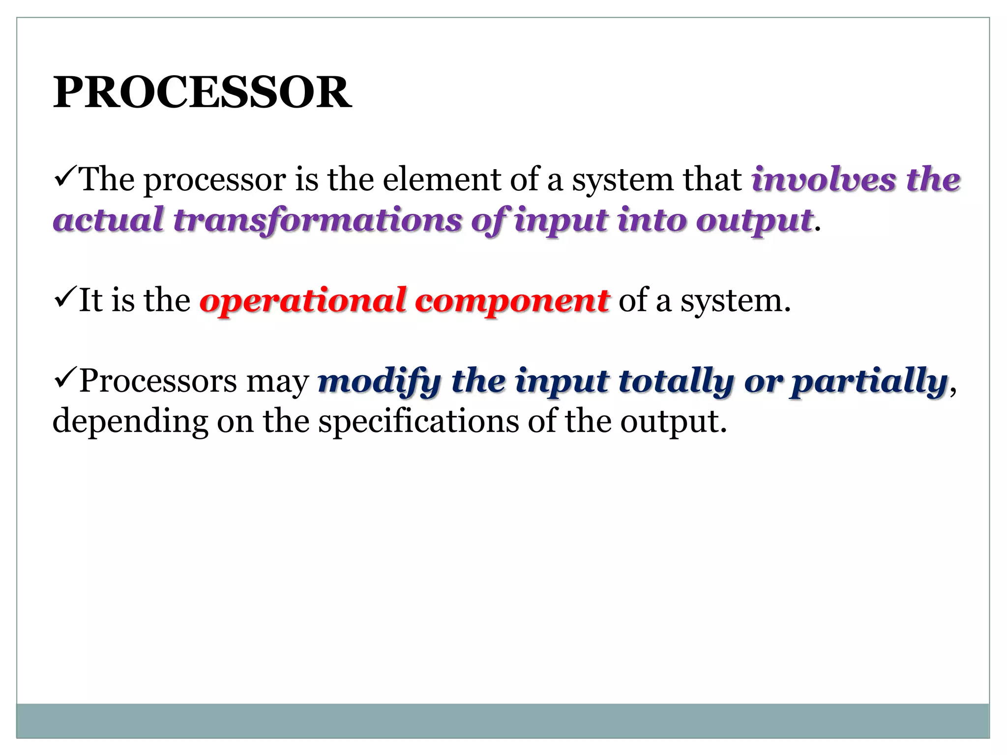 Element of system | PPTX
