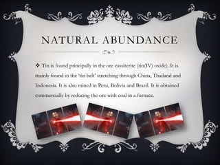 Element of tin | PPTX