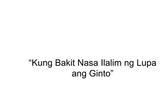 Elemento ng Alamat Elemento ng AlamatElemento ng Alamat | PPTX